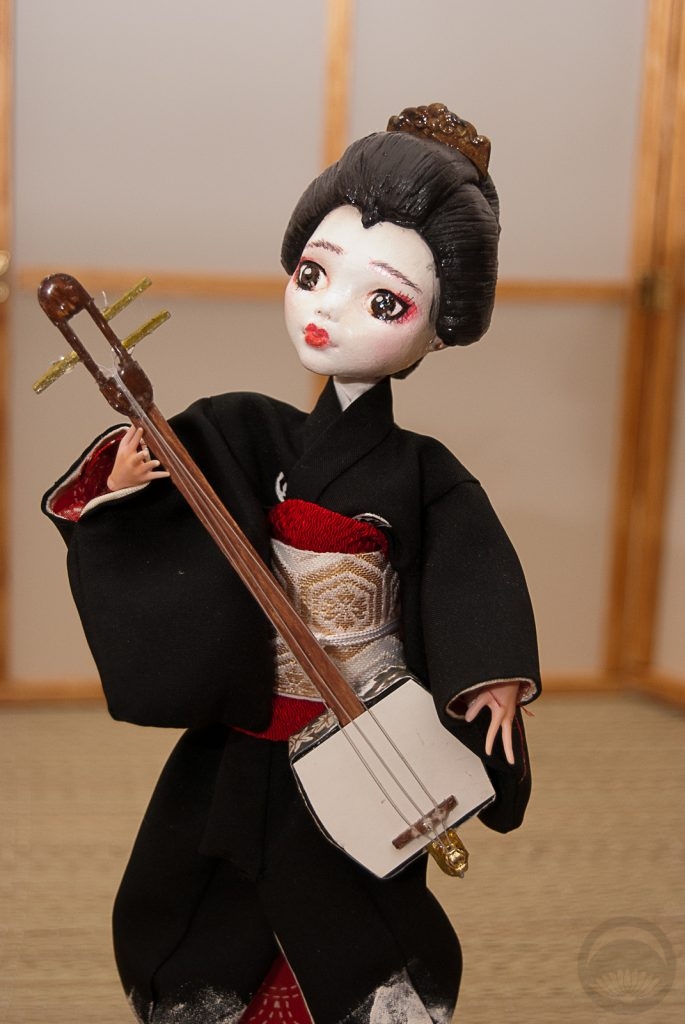 Tsukihana, Custom Geisha Monster High Doll - 着物月 Kimono Tsuki