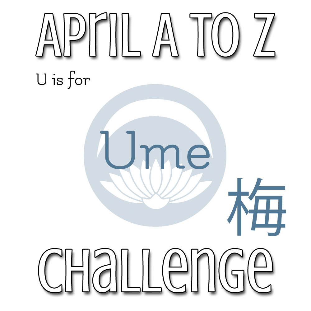 U is for Ume - 着物月 Kimono Tsuki