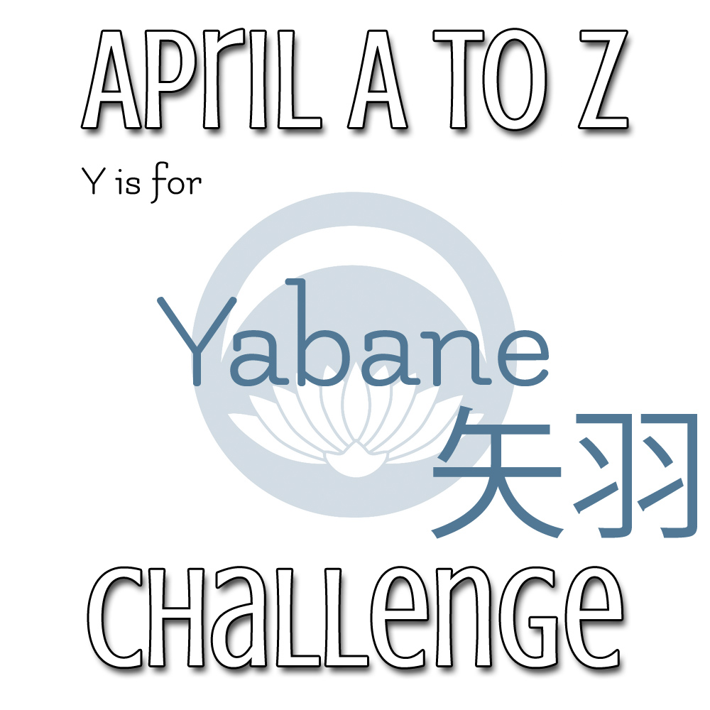 Y is for Yabane - 着物月 Kimono Tsuki